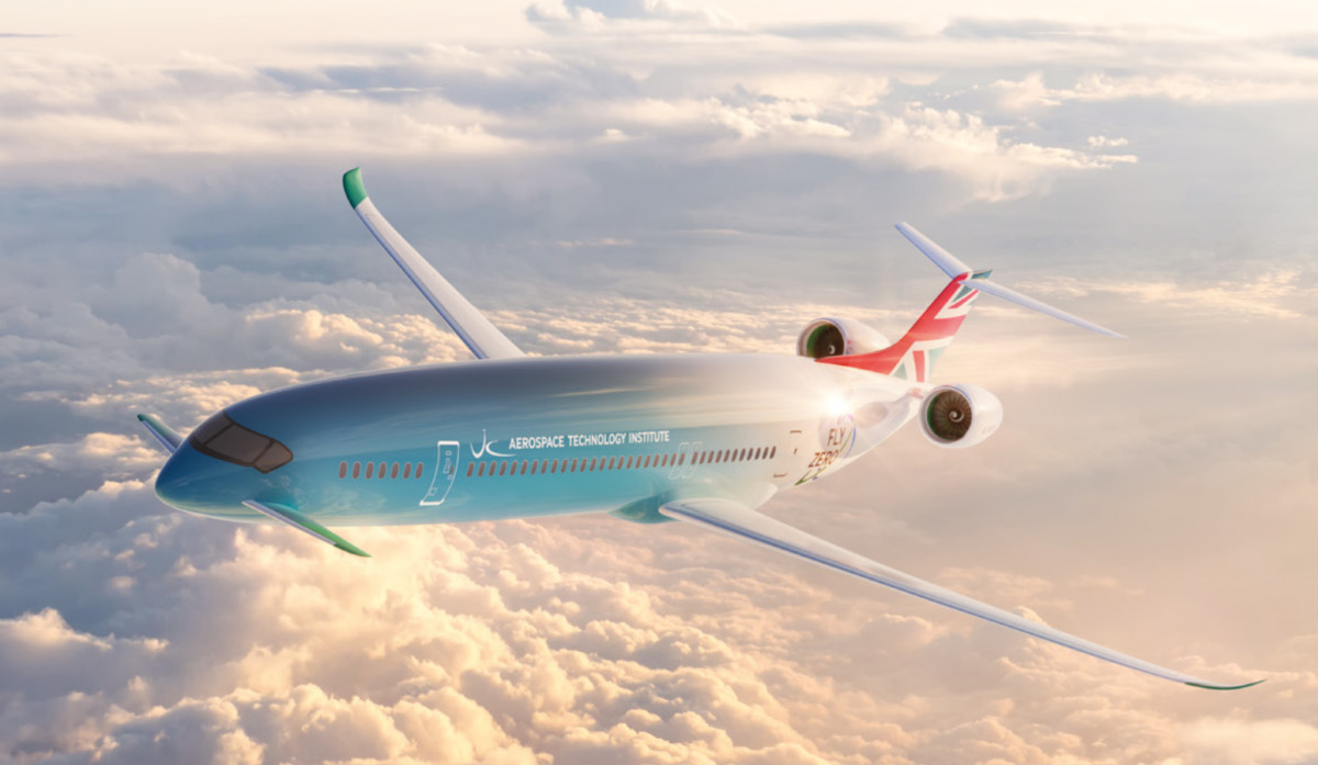 ガス排出ゼロ「FlyZero」コンセプト機、6発ターボプロップ機やカナード翼 | FlyTeam ニュース