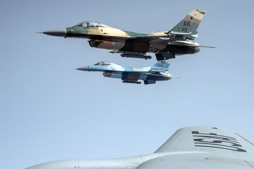 ニュース画像：354FW/18AGRSのF-16C | FlyTeam ニュース