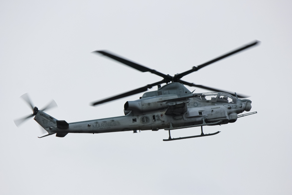 アメリカ海兵隊 Bell Ah 1 Seacobra Supercobra 169504 熊本空港 航空フォト By Ko627taさん